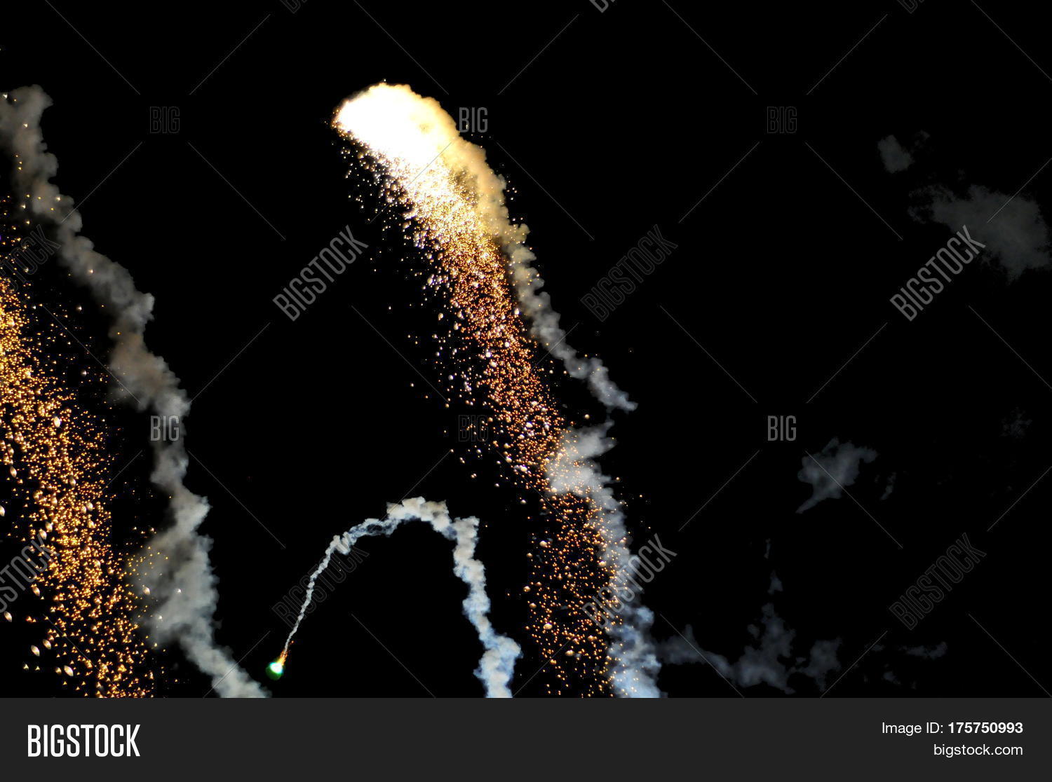 Fireworks On Guy Image & Photo (Free Trial) | Bigstock