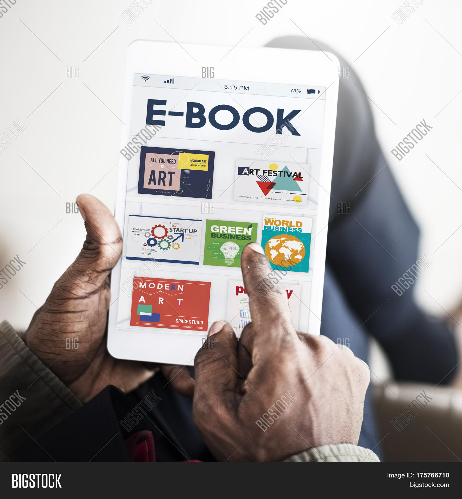 E-book Digital Image & Photo (Free Trial) | Bigstock