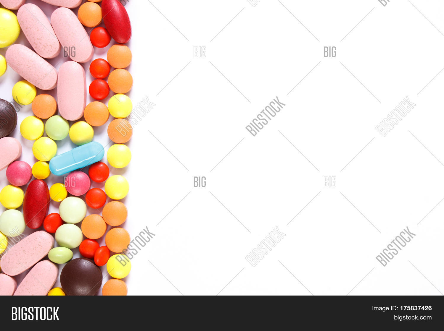 Colorful Medical Pills Image & Photo (Free Trial) | Bigstock