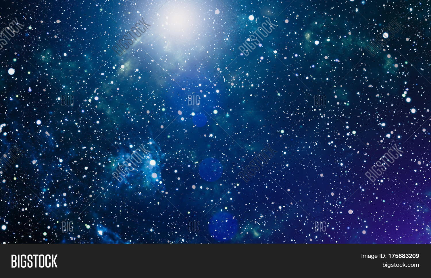 Colorful Starry Night Image & Photo (Free Trial) | Bigstock