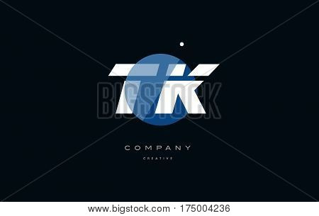 Tk T K Blue White Vector & Photo (Free Trial) | Bigstock