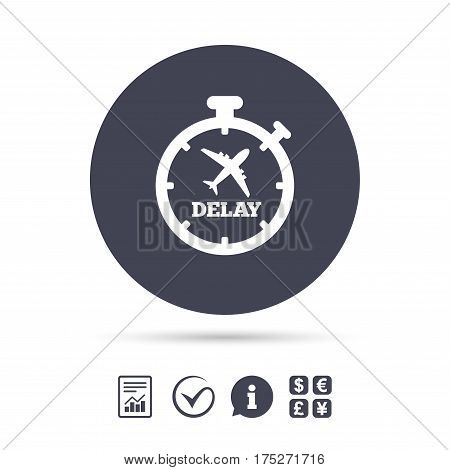 Delayed Flight Sign Vector & Photo (Free Trial) | Bigstock