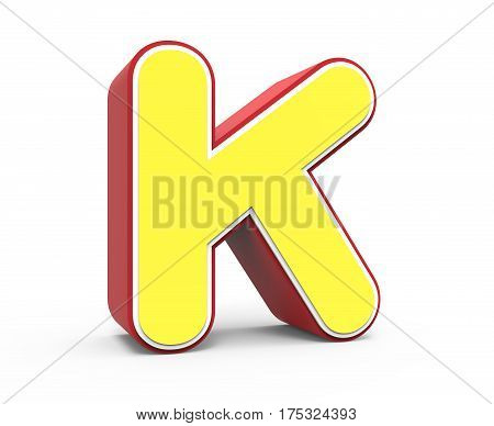 Yellow Letter K Image & Photo (Free Trial) | Bigstock
