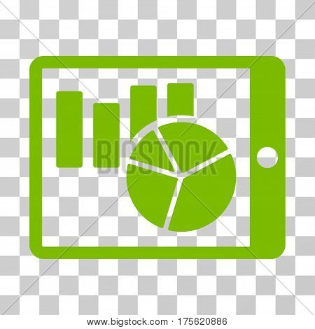 Charts On PDA Icon. Vector & Photo (Free Trial) | Bigstock