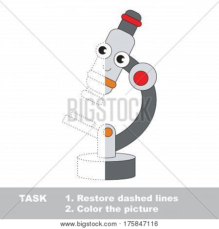 Microscope. Dot Dot Vector & Photo (Free Trial) | Bigstock