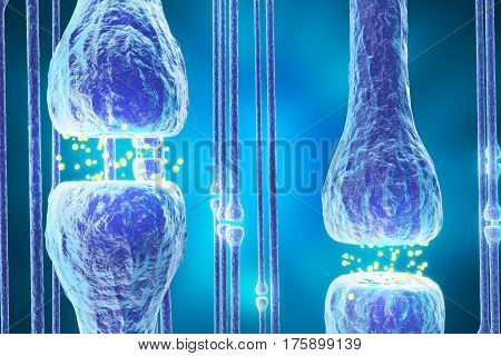 Synaptic Transmission Image & Photo (Free Trial) | Bigstock