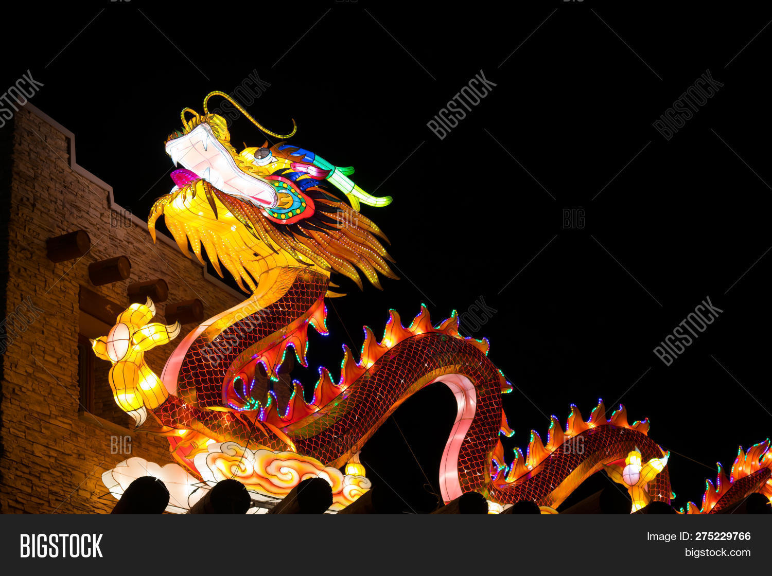 Dragon Lights Image & Photo (Free Trial) | Bigstock