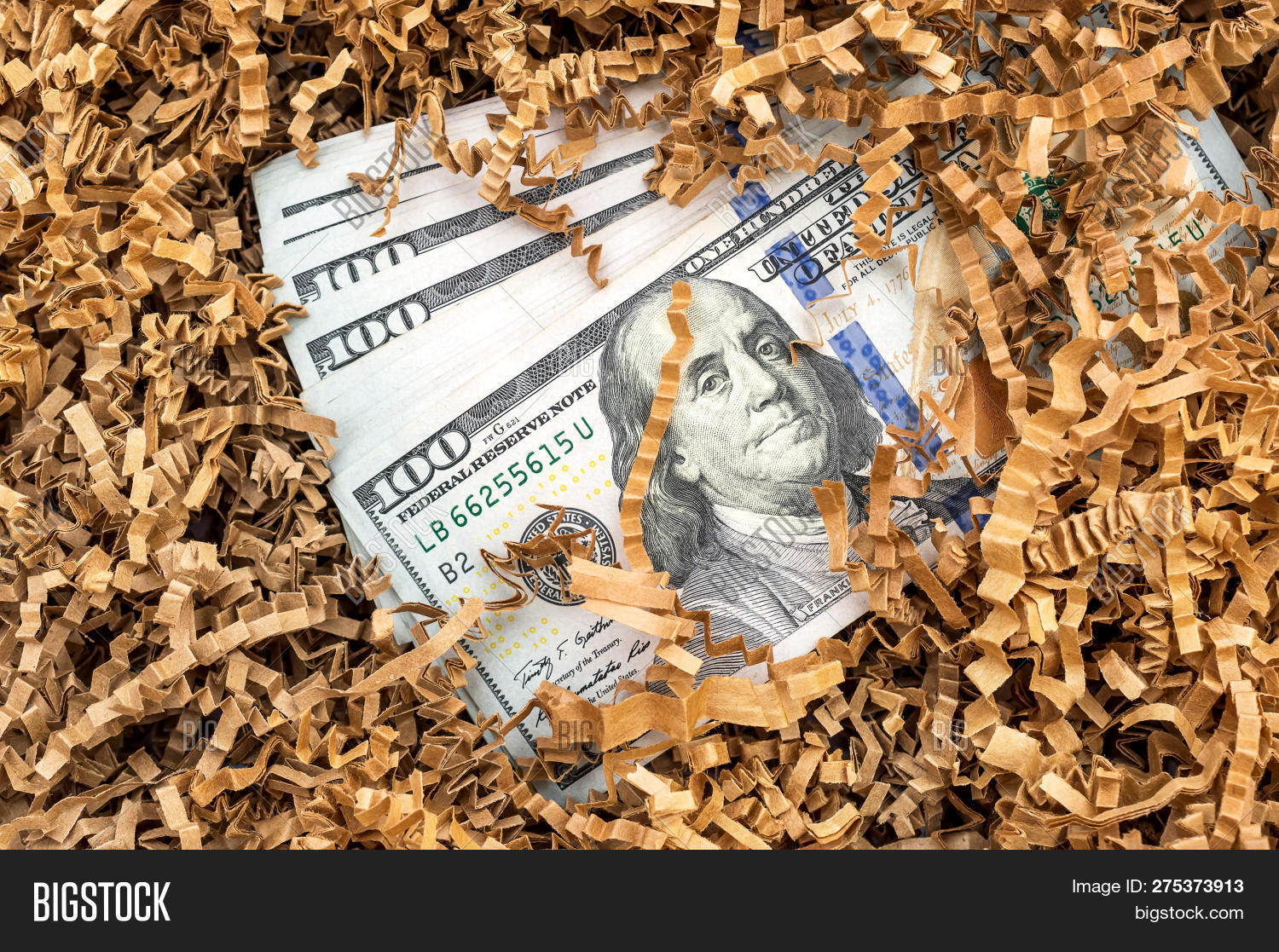 Money Brown Shredded Image & Photo (Free Trial) | Bigstock