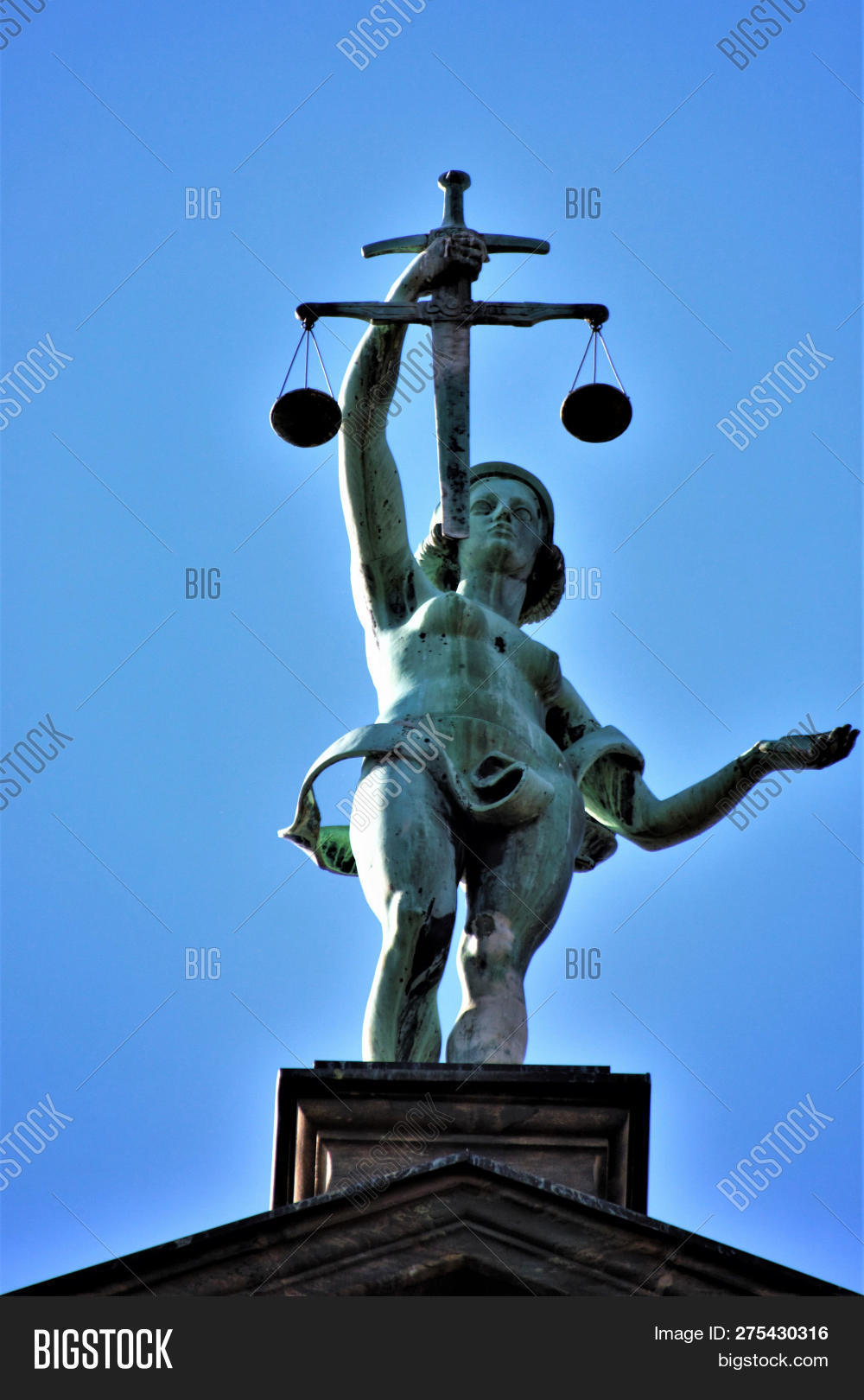 Justitia Goddess Image & Photo (Free Trial) | Bigstock
