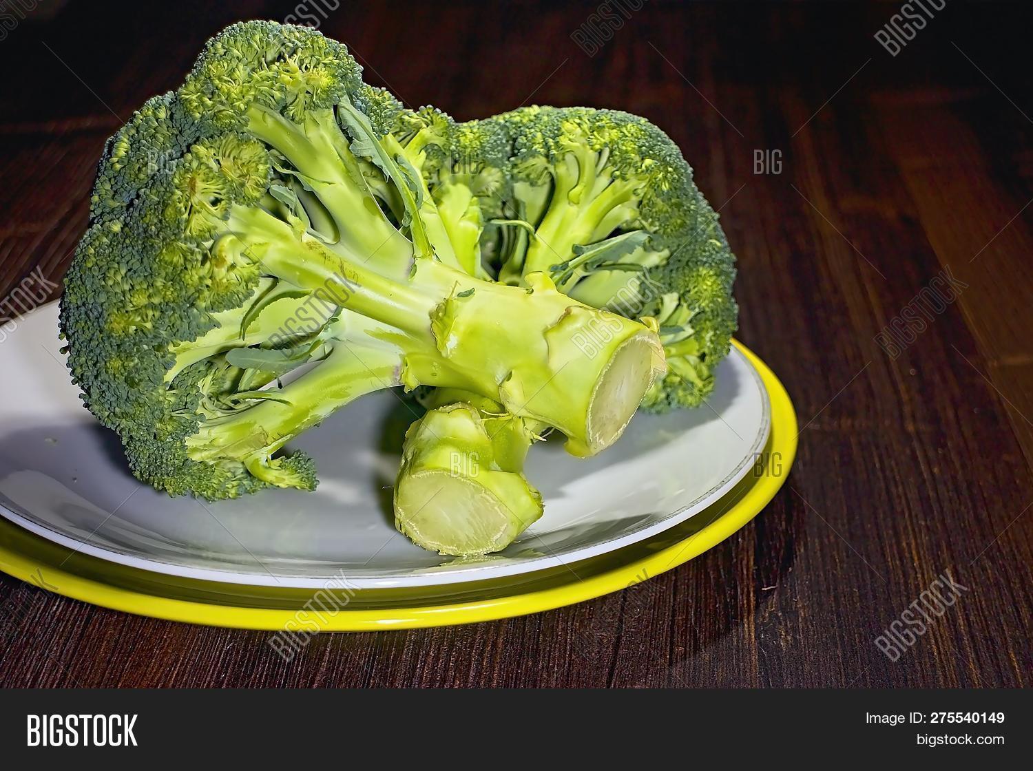 Fresh Broccoli On Image & Photo (Free Trial) | Bigstock