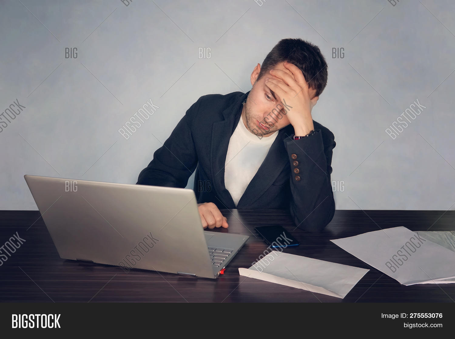 Person Works Computer Image & Photo (Free Trial) | Bigstock