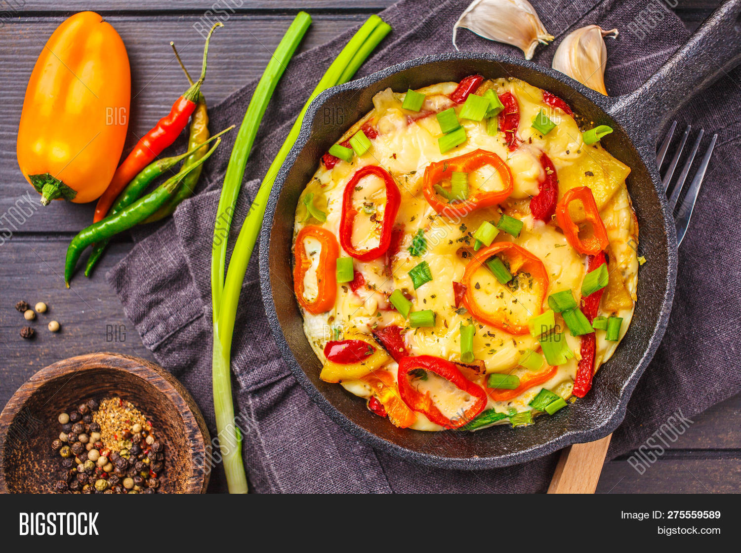Traditional Fritatta Image & Photo (Free Trial) | Bigstock