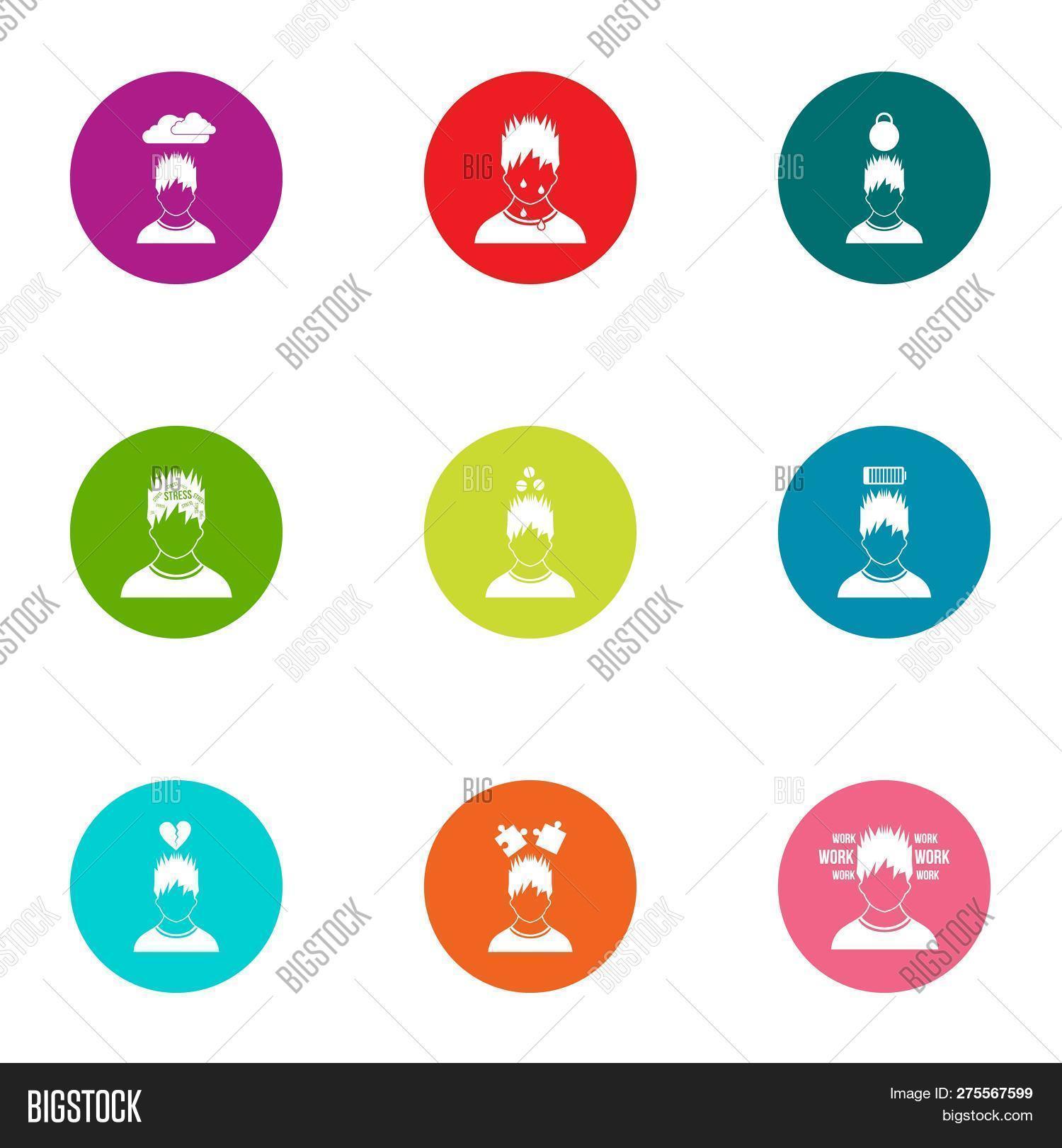 Mindset Icons Set. Image & Photo (Free Trial) | Bigstock