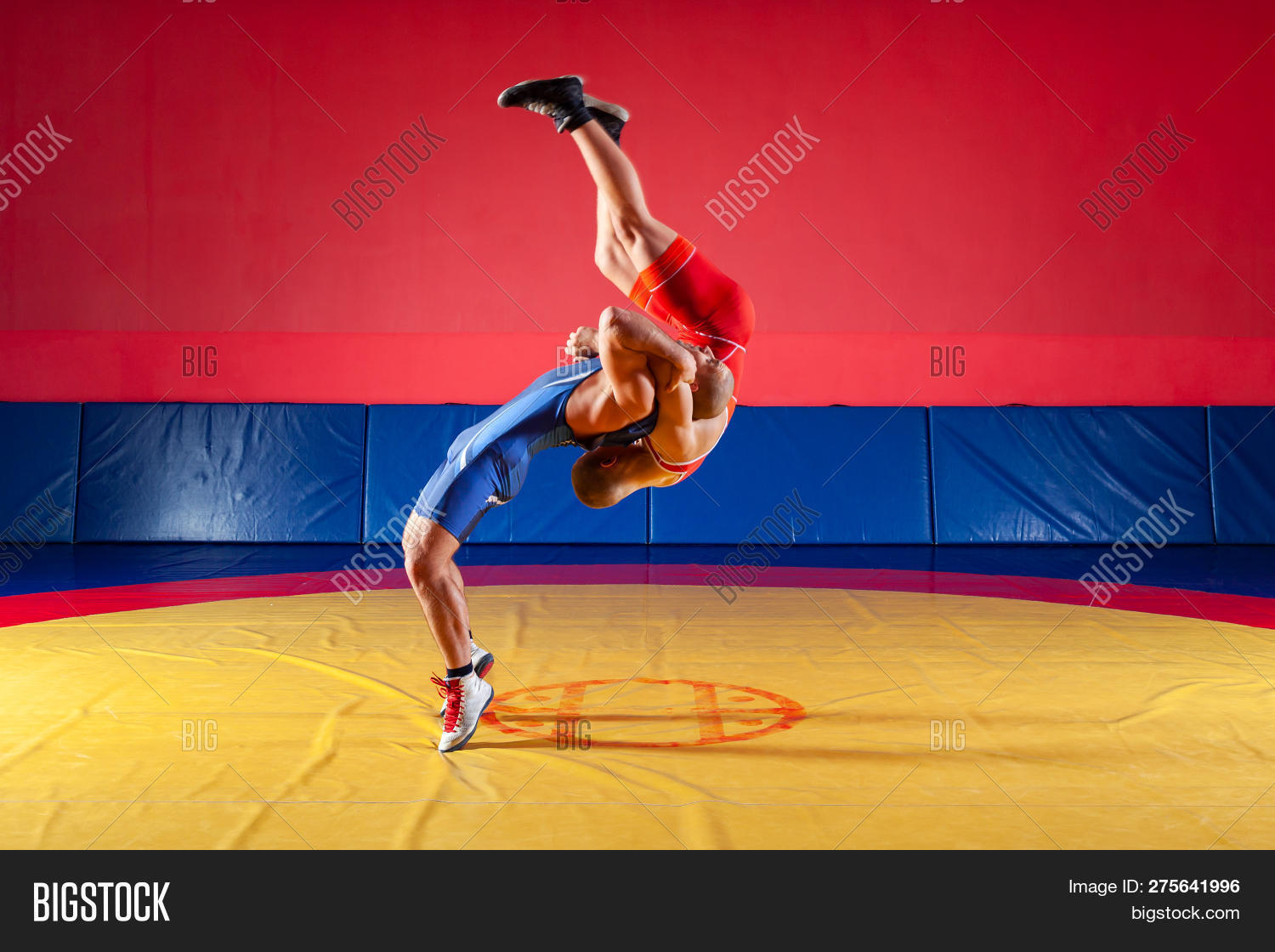 Two Strong Wrestlers Image & Photo (Free Trial) | Bigstock