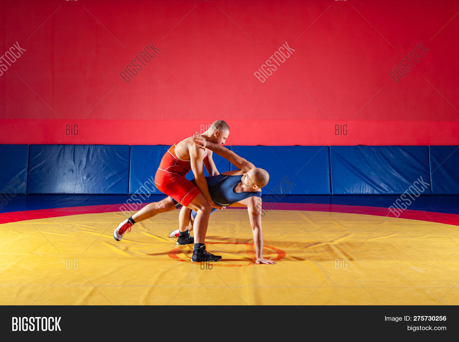 Two Strong Wrestlers Image & Photo (Free Trial) | Bigstock