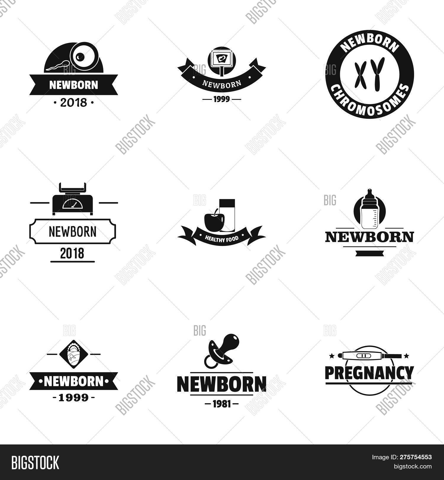 Neonatal Logo Set. Image & Photo (Free Trial) | Bigstock