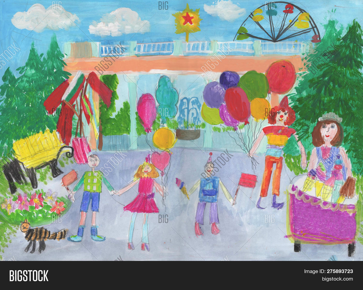 Drawing Celebration Image & Photo (Free Trial) | Bigstock