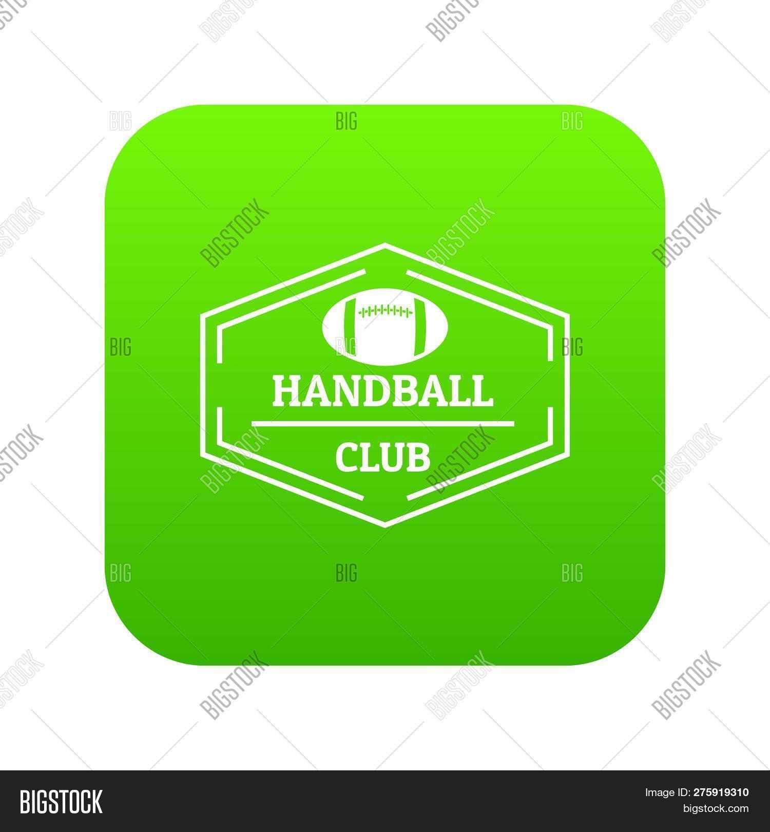Handball Icon Green Image & Photo (Free Trial) | Bigstock