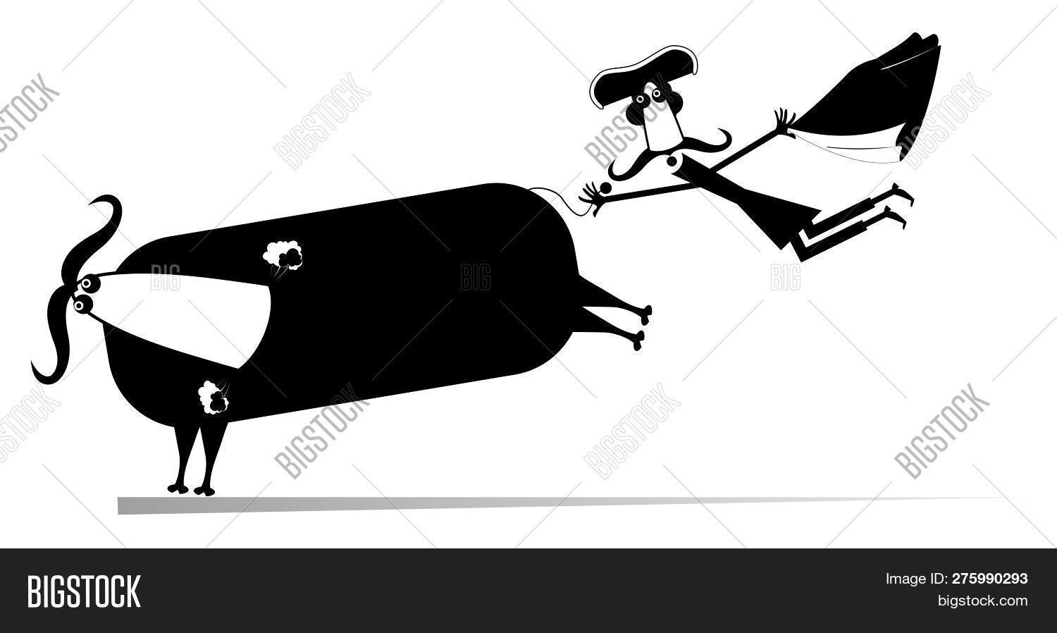 Cartoon Bullfighter Image & Photo (Free Trial) | Bigstock