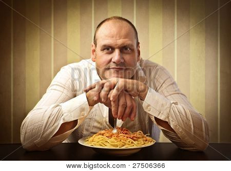 Fat Man Front Plate Image & Photo (Free Trial) | Bigstock