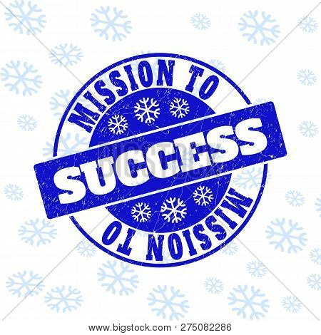 Mission Success Round Vector & Photo (Free Trial) | Bigstock