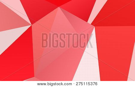 Red Geometric Vector & Photo (Free Trial) | Bigstock