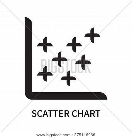 Scatter Chart Icon Vector & Photo (Free Trial) | Bigstock