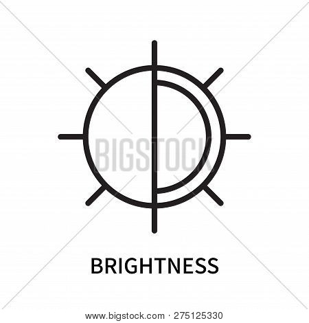 Brightness Icon Vector & Photo (Free Trial) | Bigstock