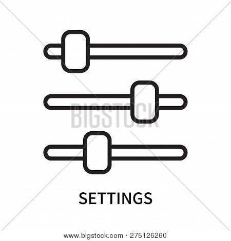 Settings Icon Vector & Photo (Free Trial) | Bigstock