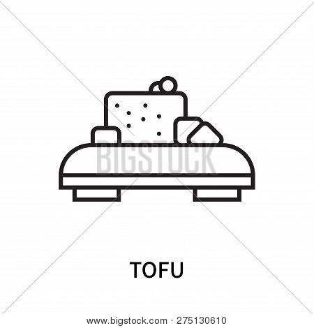 Tofu Icon Isolated On Vector & Photo (Free Trial) | Bigstock