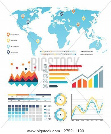 World Map Diagrams, Vector & Photo (Free Trial) | Bigstock