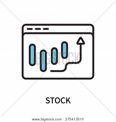 Stock Icon Isolated Vector & Photo (Free Trial) | Bigstock
