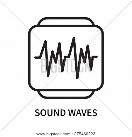 Sound Waves Icon Vector & Photo (Free Trial) | Bigstock