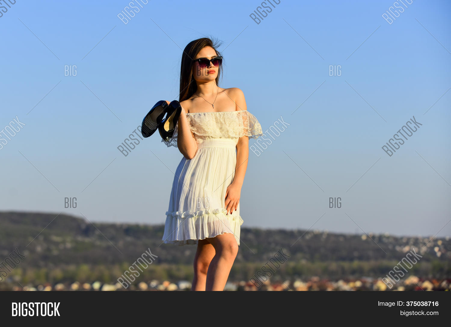 Summer Holidays. Girl Image & Photo (Free Trial) | Bigstock