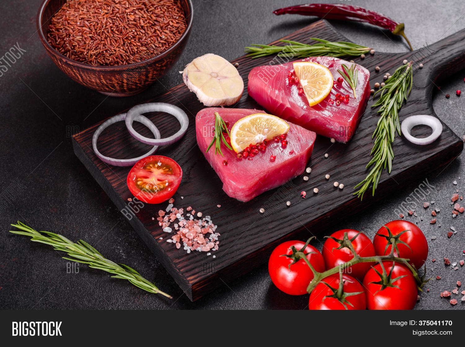 Fresh Tuna Fillet Image & Photo (Free Trial) | Bigstock