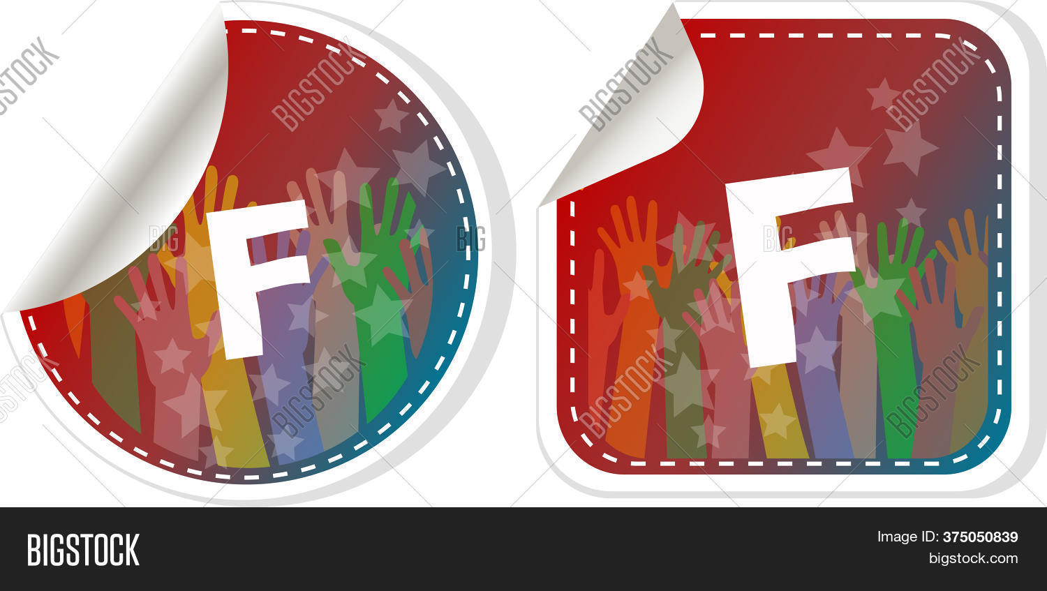 Letter F Web Button. Image & Photo (Free Trial) | Bigstock