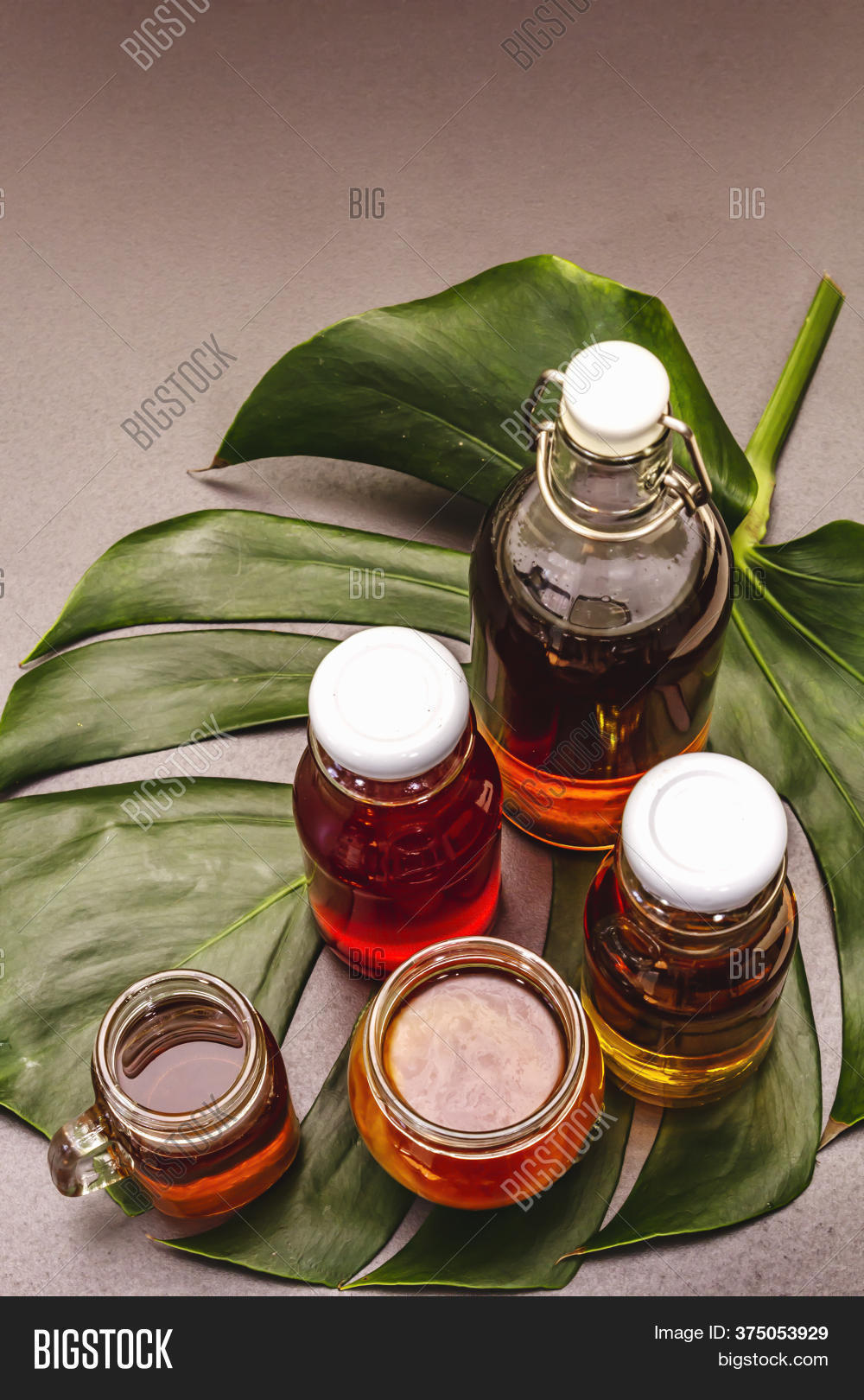 Kombucha Glass Bottles Image & Photo (Free Trial) | Bigstock