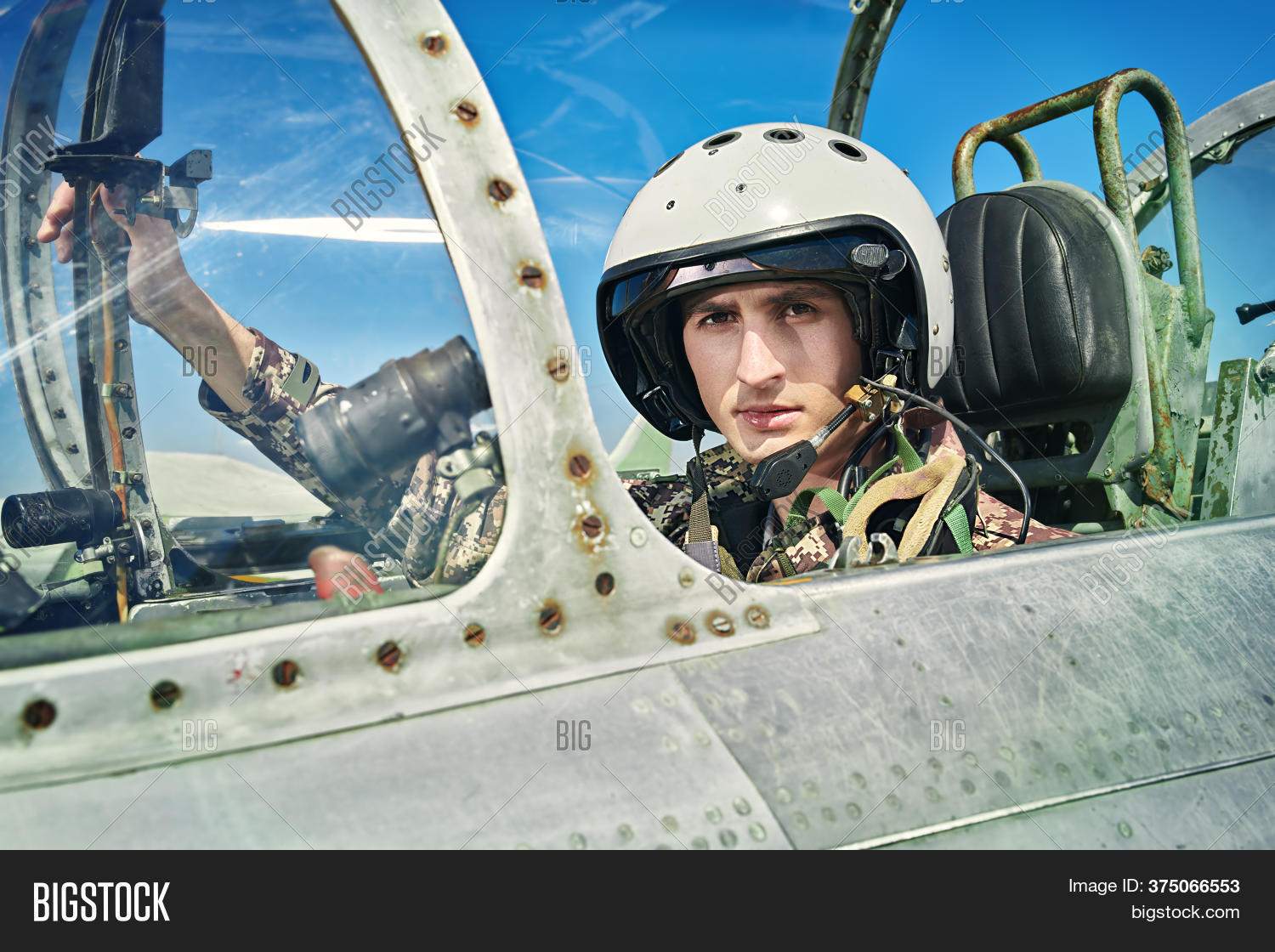 Portrait Man Pilot Image & Photo (Free Trial) | Bigstock