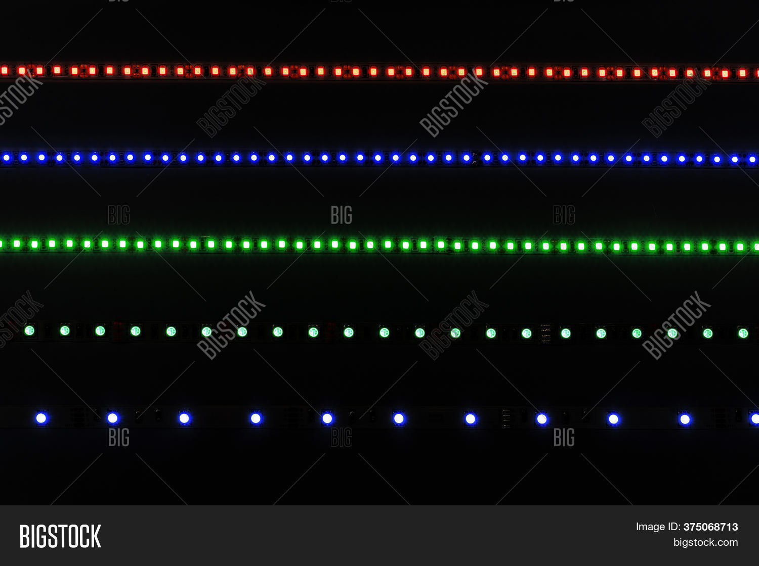 Colored Led Strips Image & Photo (Free Trial) | Bigstock