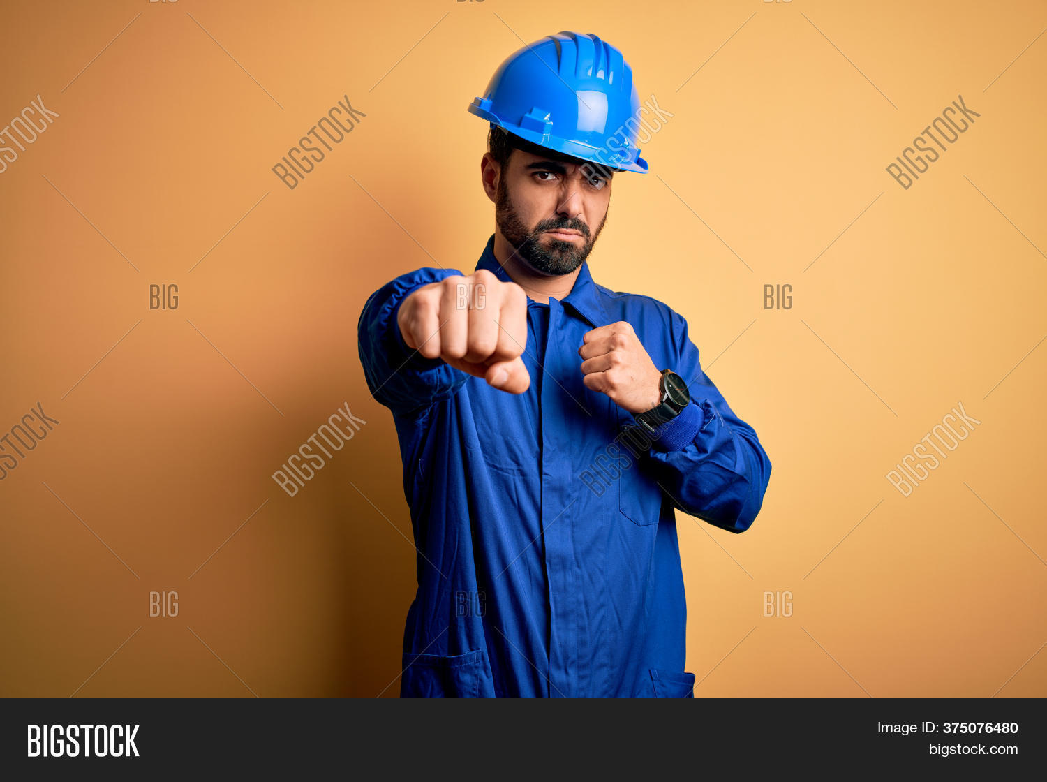 Mechanic Man Beard Image & Photo (Free Trial) | Bigstock