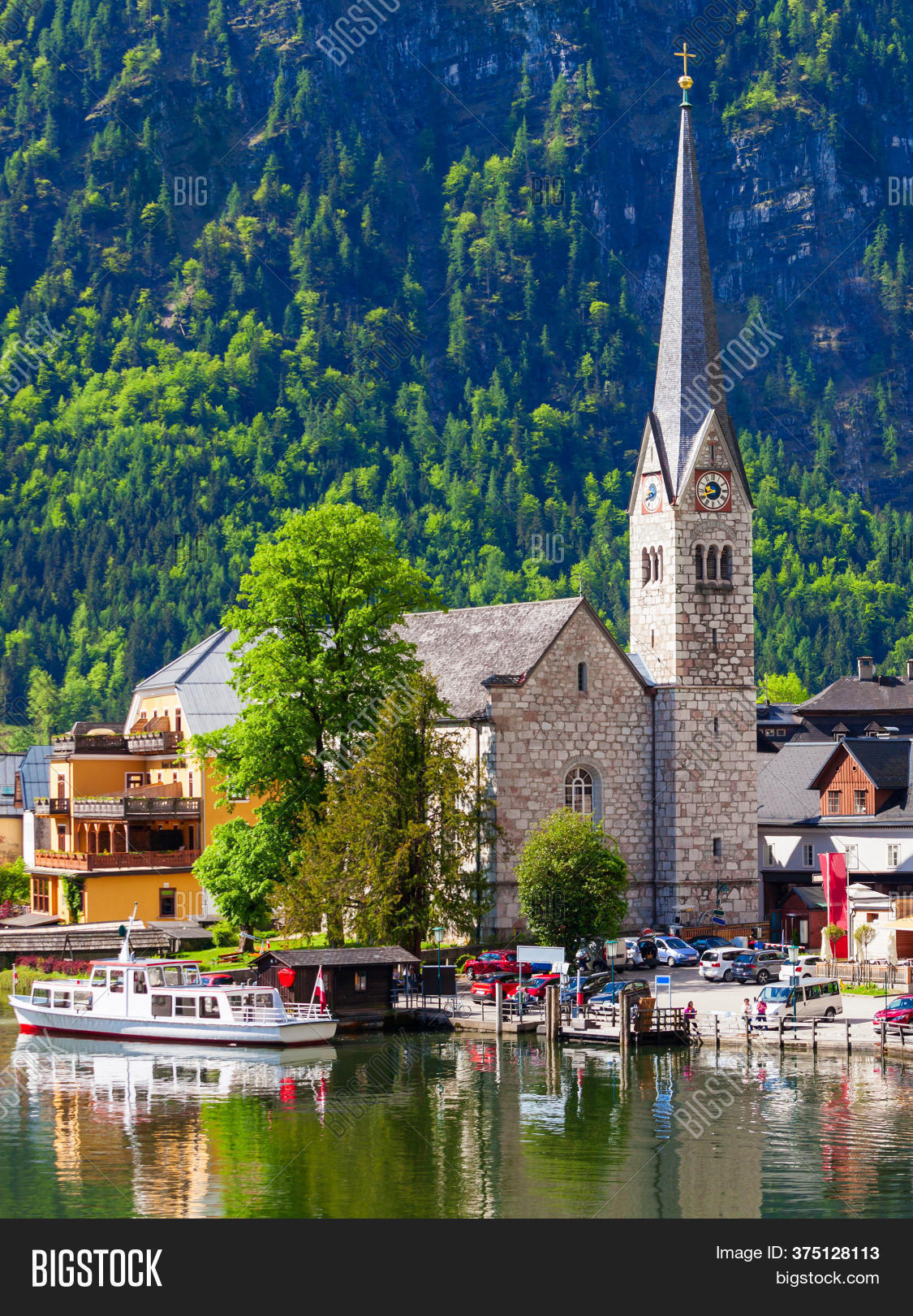 Hallstatt Old Town Image & Photo (Free Trial) | Bigstock
