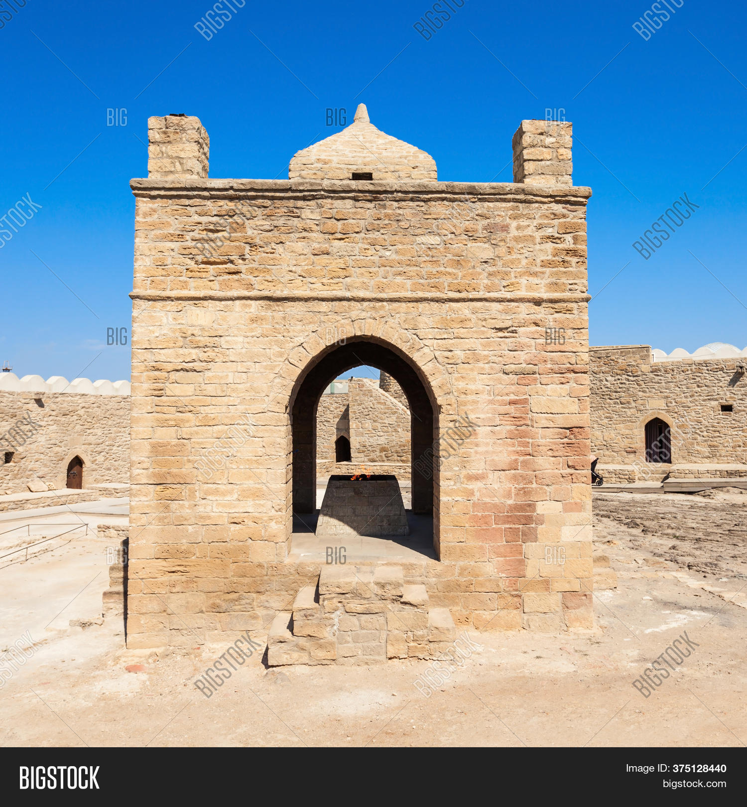 Baku Ateshgah Fire Image & Photo (Free Trial) | Bigstock