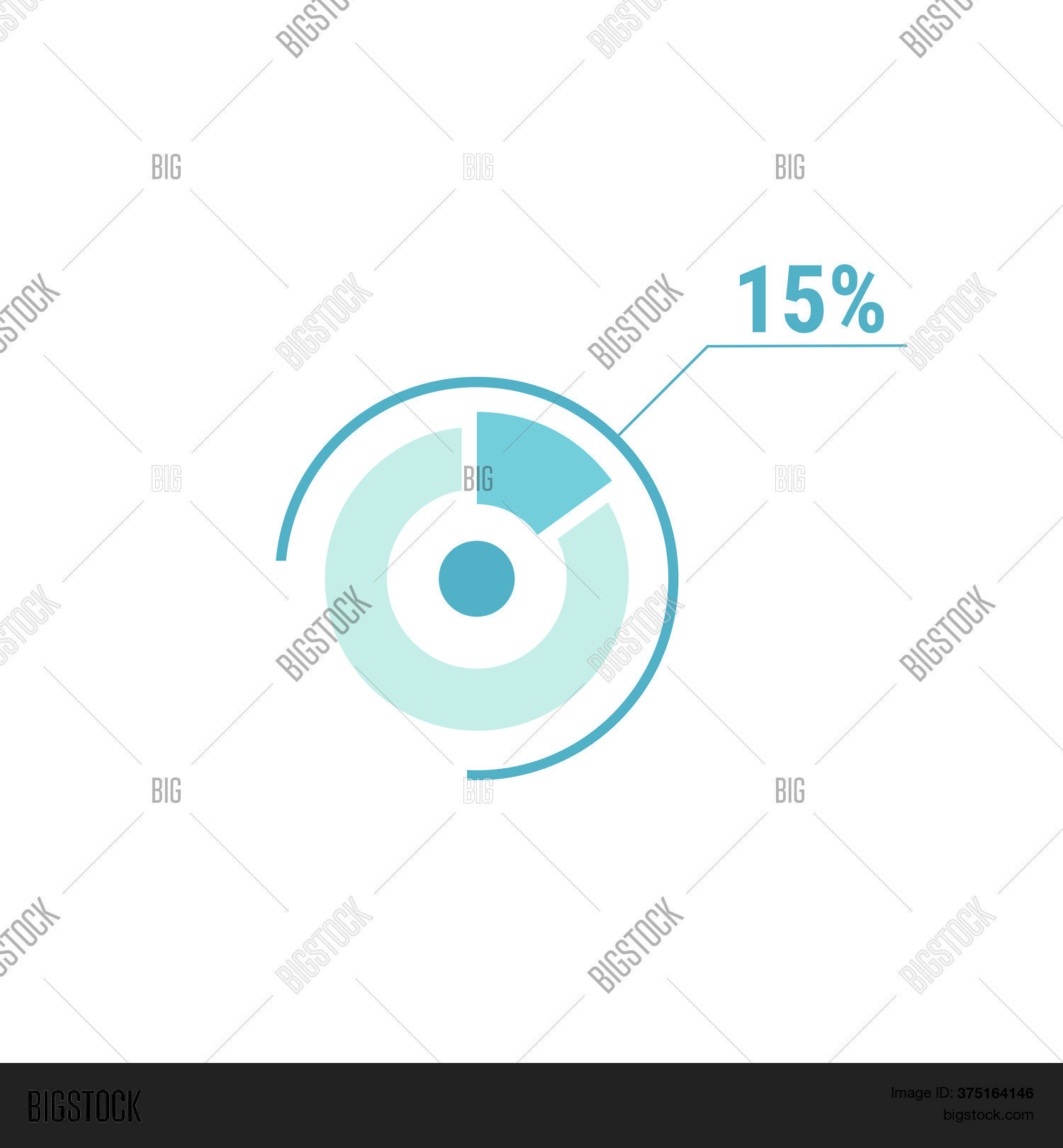15 Fifteen Percent Vector & Photo (Free Trial) | Bigstock