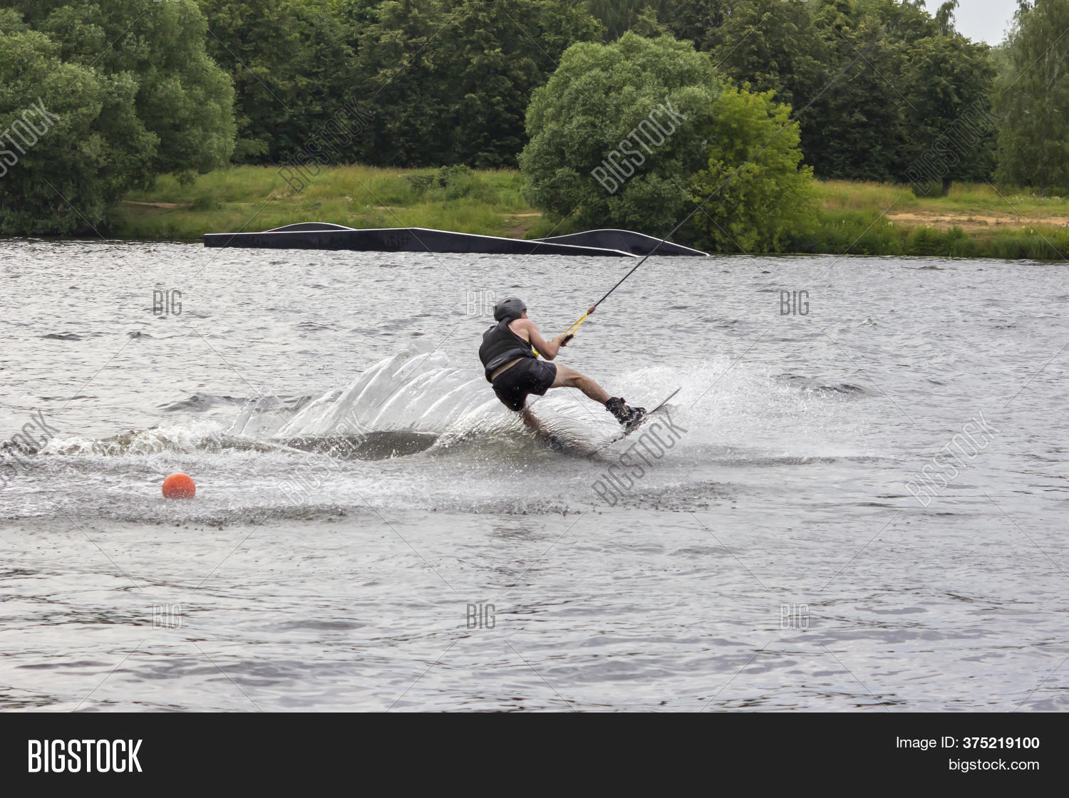 Wakeboarder On Image & Photo (Free Trial) | Bigstock