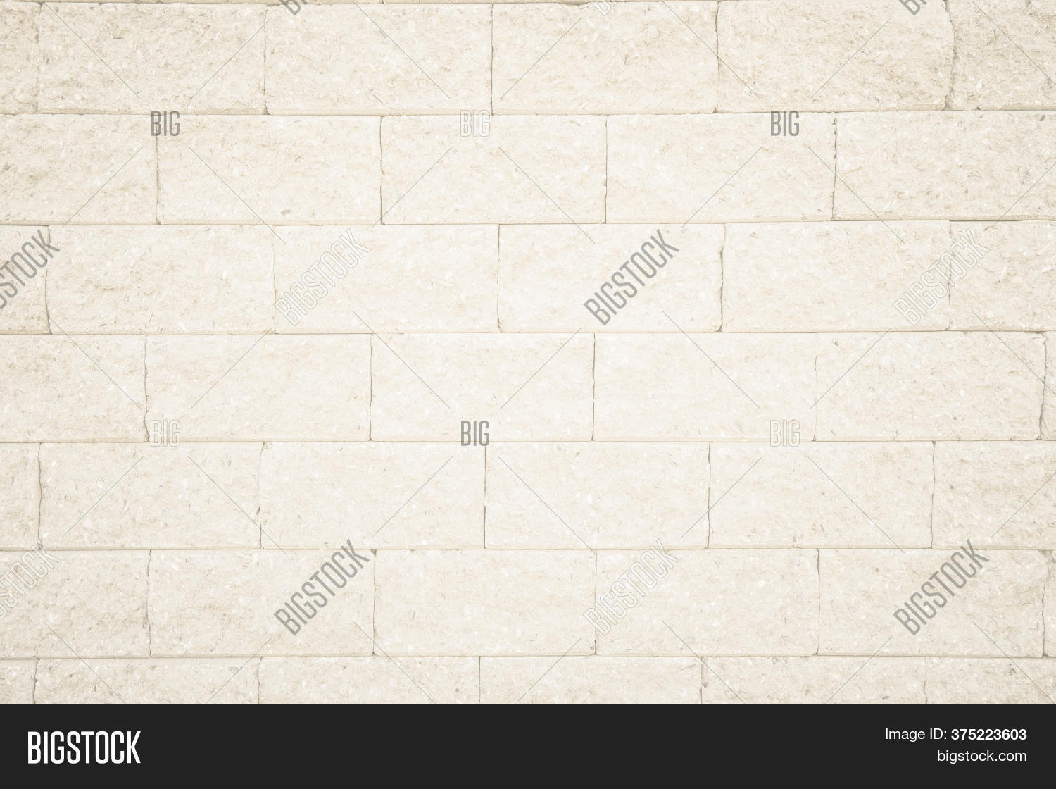 Wall Cream Brick Wall Image & Photo (Free Trial) | Bigstock