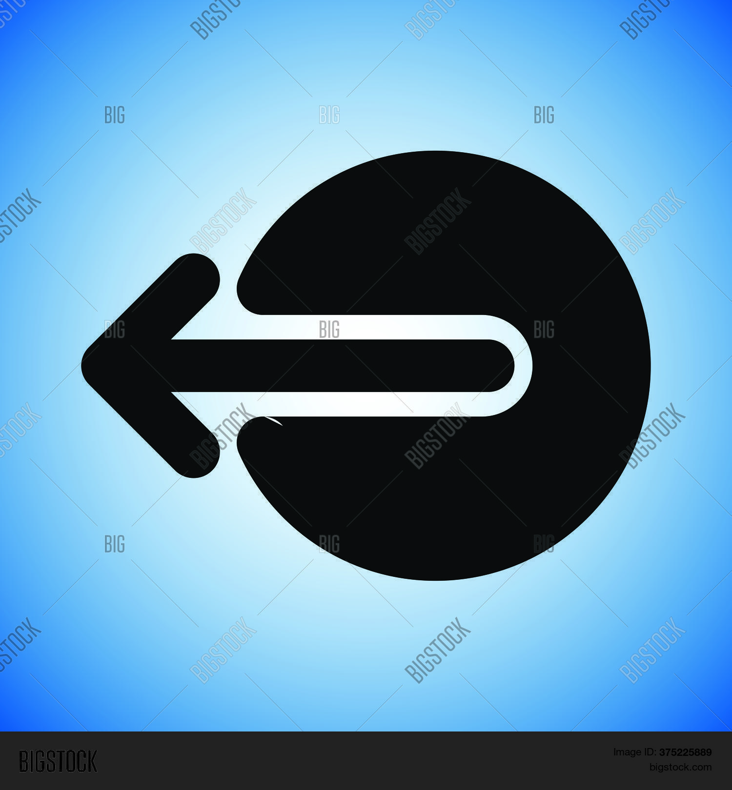 Arrow Icon Navigation Vector & Photo (Free Trial) | Bigstock