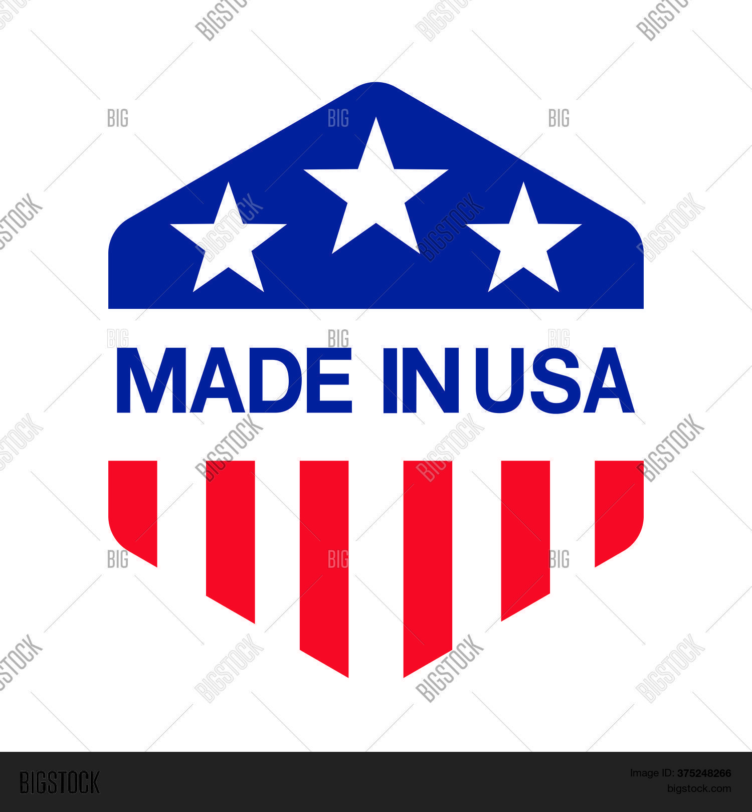 11-made Usa Sign Vector & Photo (Free Trial) | Bigstock