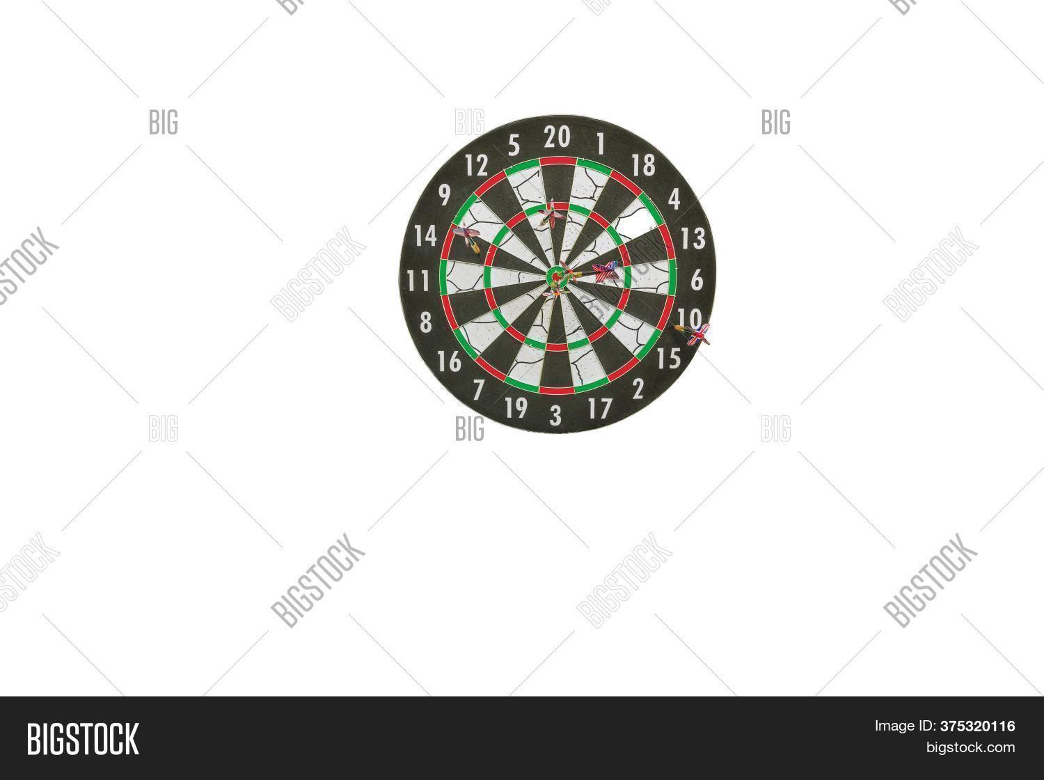 Close View Dartboard Image & Photo (Free Trial) | Bigstock