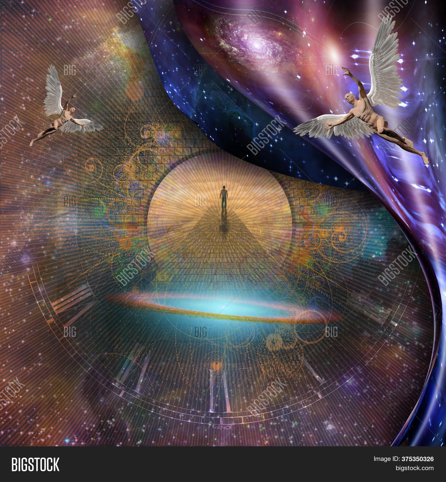 Surrealism. Figure Man Image & Photo (Free Trial) | Bigstock