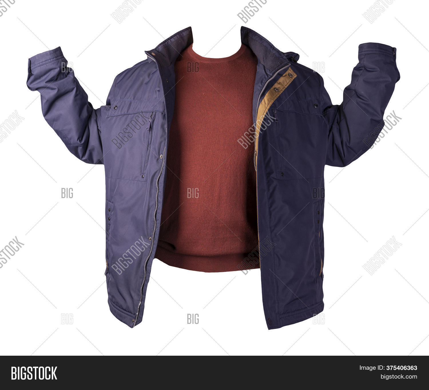 Dark Blue Jacket Image & Photo (Free Trial) | Bigstock